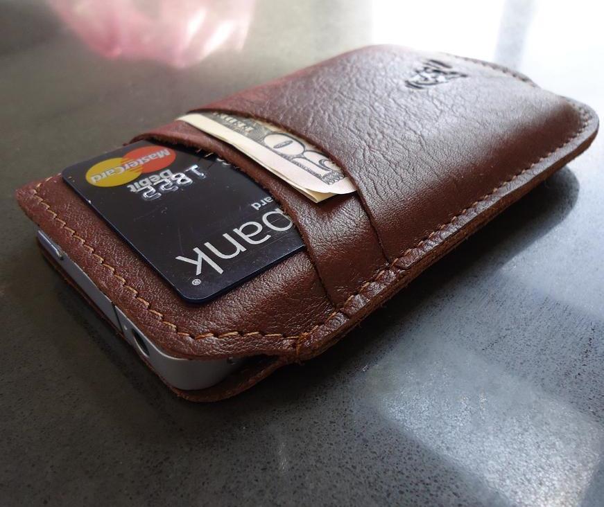 Java Genuine Leather Wallet Case For Iphone 4/4s on Luulla